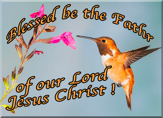 July 26, 2022 – Reflections on “Blessed Be The Father!” – Emily's Snippets